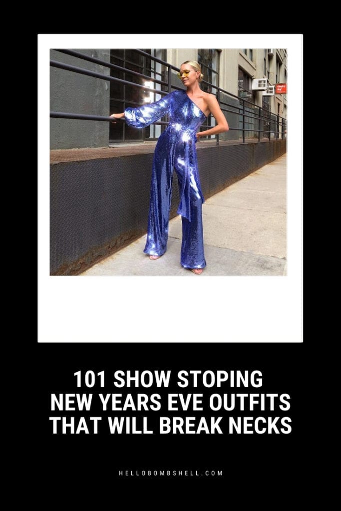 101 Classy & Festive New Year's Eve Outfit Ideas for 2020 To Sparkle ...