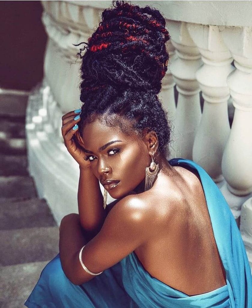21 Super Gorgeous Braided Bohemian Goddess Faux Locs Hair Inspiration